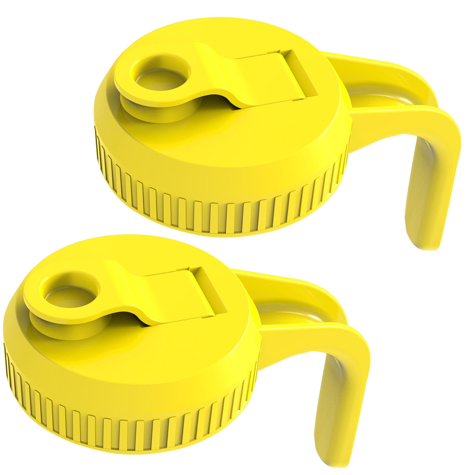 Kripyery Mason Jar Lids Large Mouth 86mm with Thickened Handle Good ...