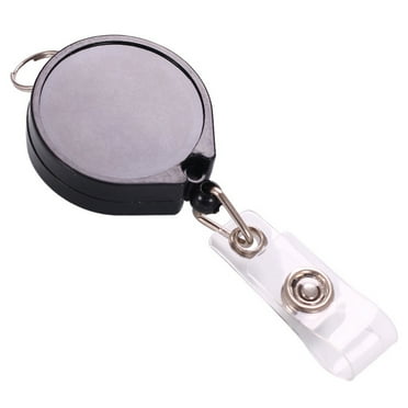 Advantus Translucent Retractable ID Card Reel, 30" Extension, Assorted ...