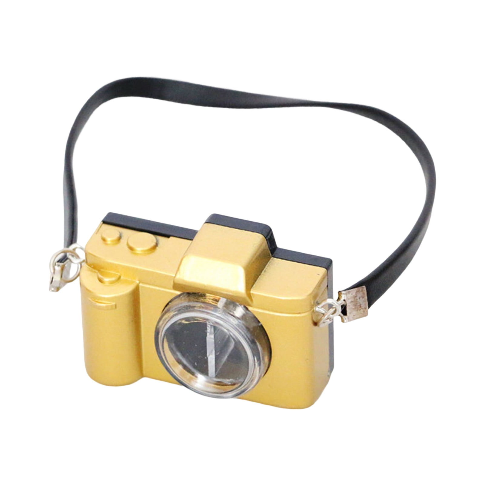 Kripyery Retro Flashing Light Miniature Camera - Mini Dollhouse Camera ...