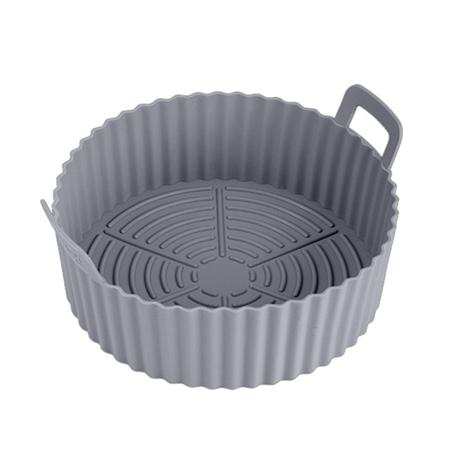 Kripyery Silicone Air Fryer Liners - 8 Inch Reusable Air Fryer Pot ...
