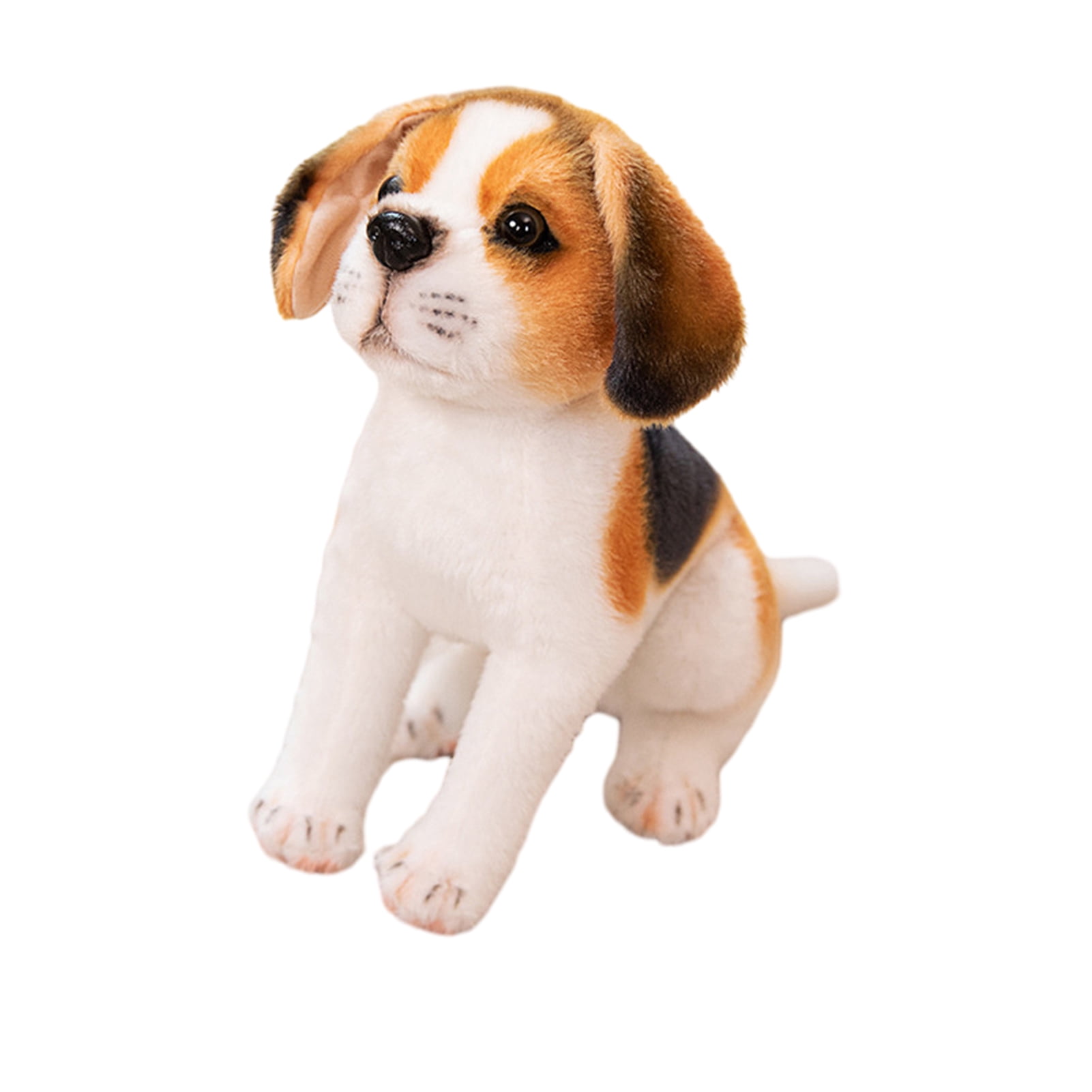 Kripyery Simulation Dog Doll 3-Postures 3D Eyes Cute Dalmatian/Beagle ...