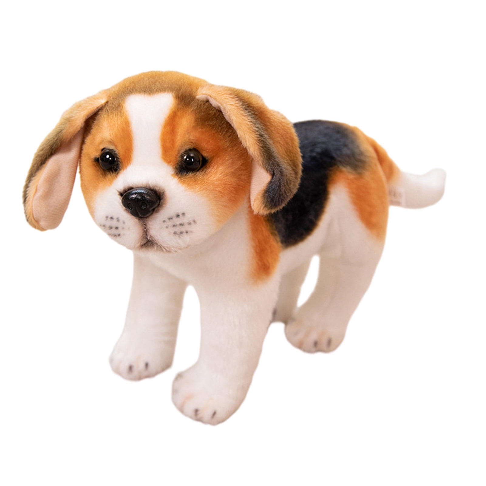 Kripyery Simulation Dog Doll 3-Postures 3D Eyes Cute Dalmatian/Beagle ...