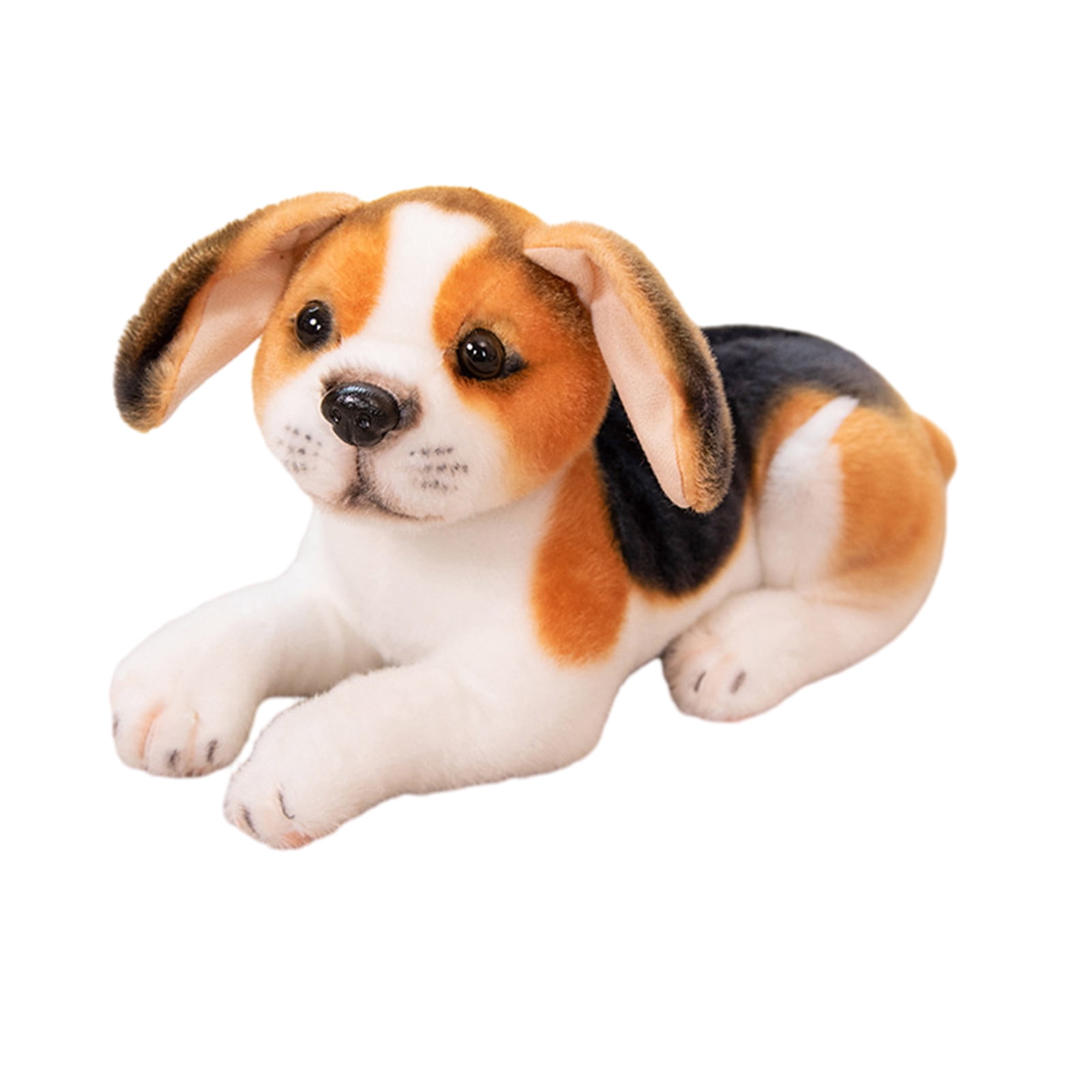 Kripyery Simulation Dog Doll 3-Postures 3D Eyes Cute Dalmatian/Beagle ...