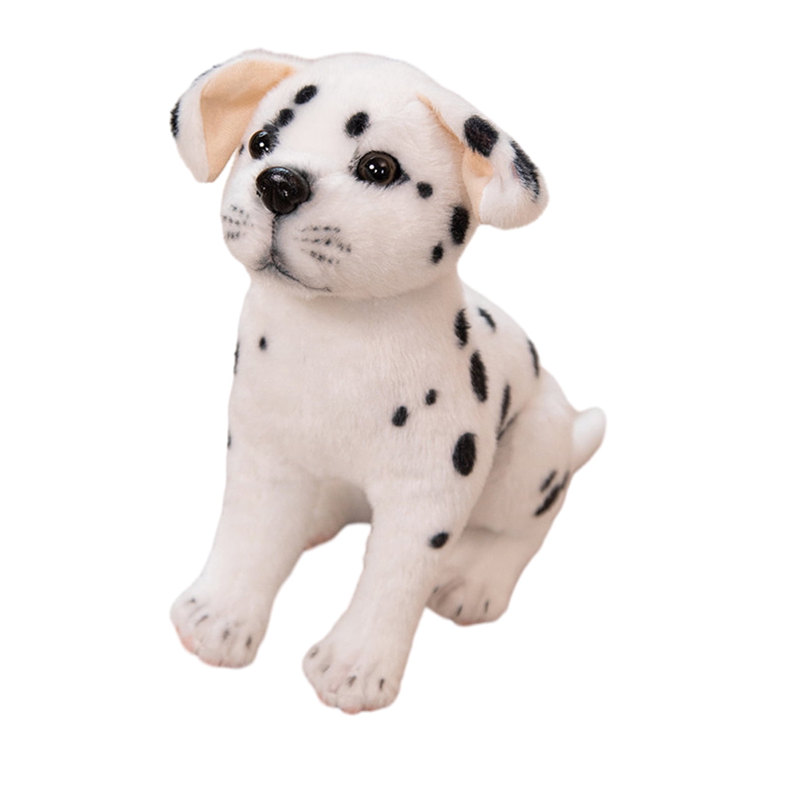 Kripyery Simulation Dog Doll 3-Postures 3D Eyes Cute Dalmatian/Beagle ...