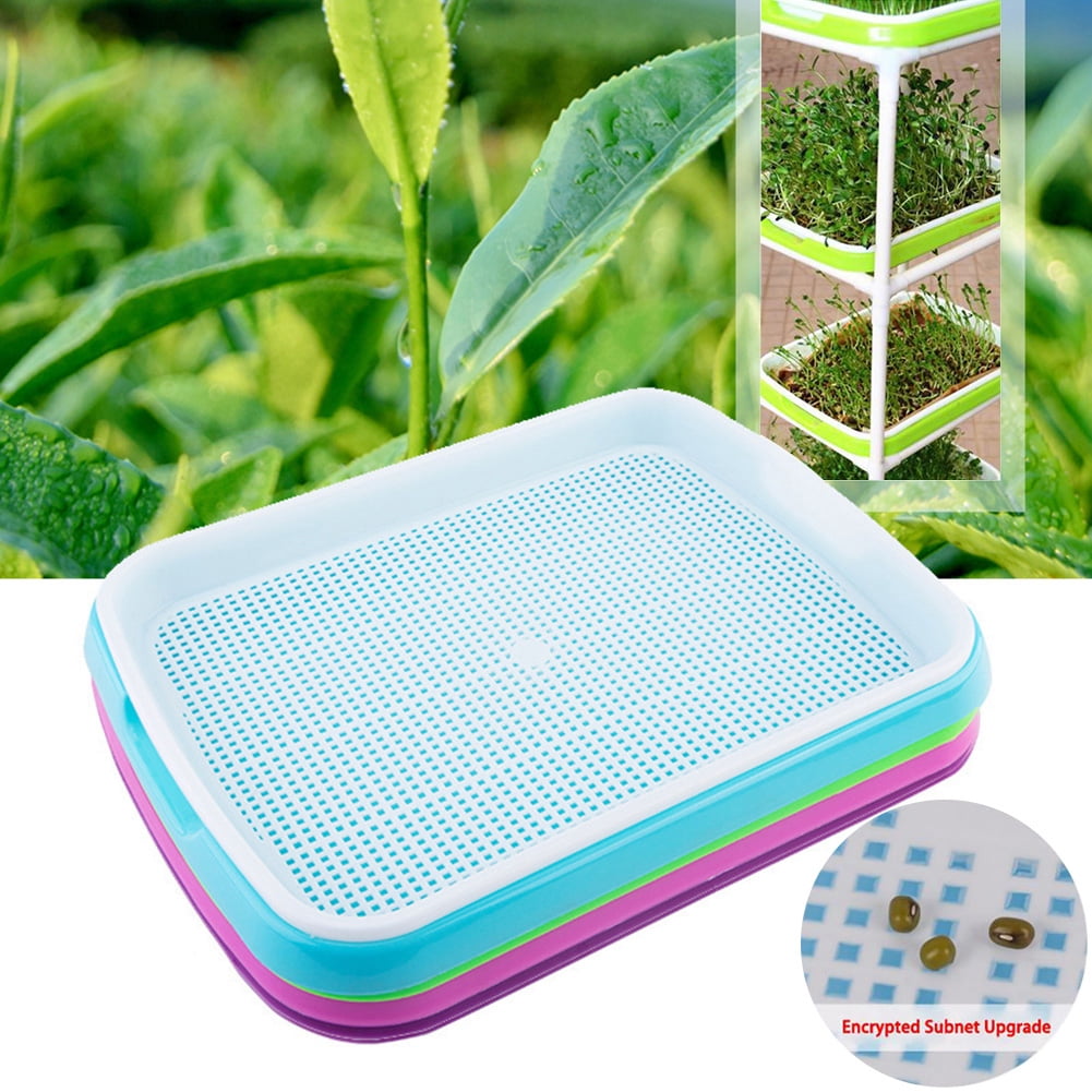 Kripyery Sprouting Tray Holder Soil-free Planter Pot Hydroponic ...