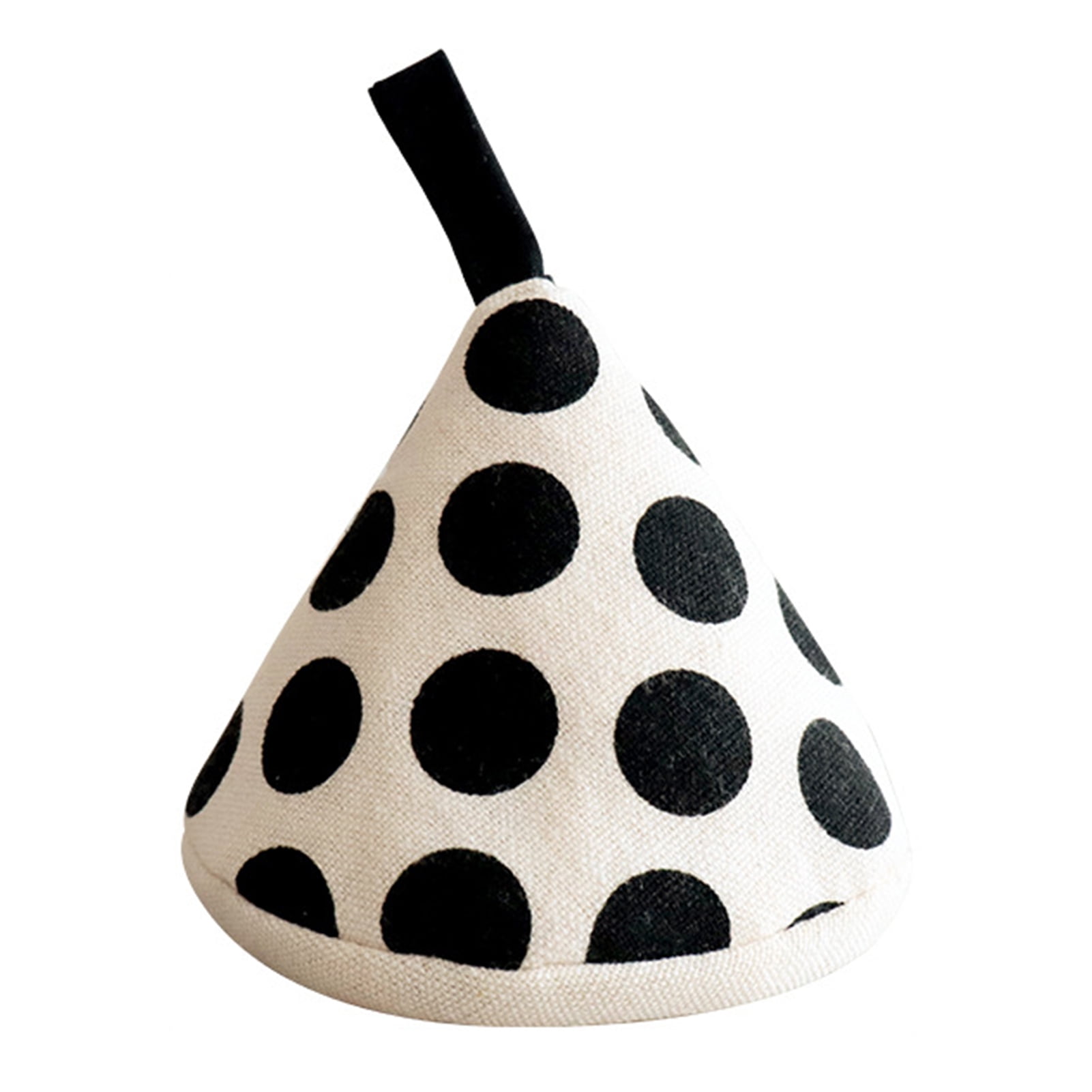 Kripyery Triangle Cotton Pot Handle Cover Heat Resistant Dot Print ...