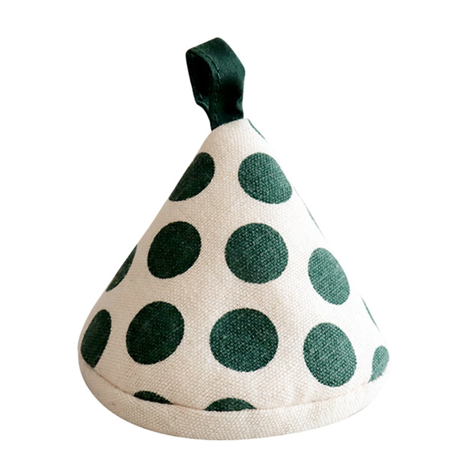 Kripyery Triangle Cotton Pot Handle Cover Heat Resistant Dot Print ...