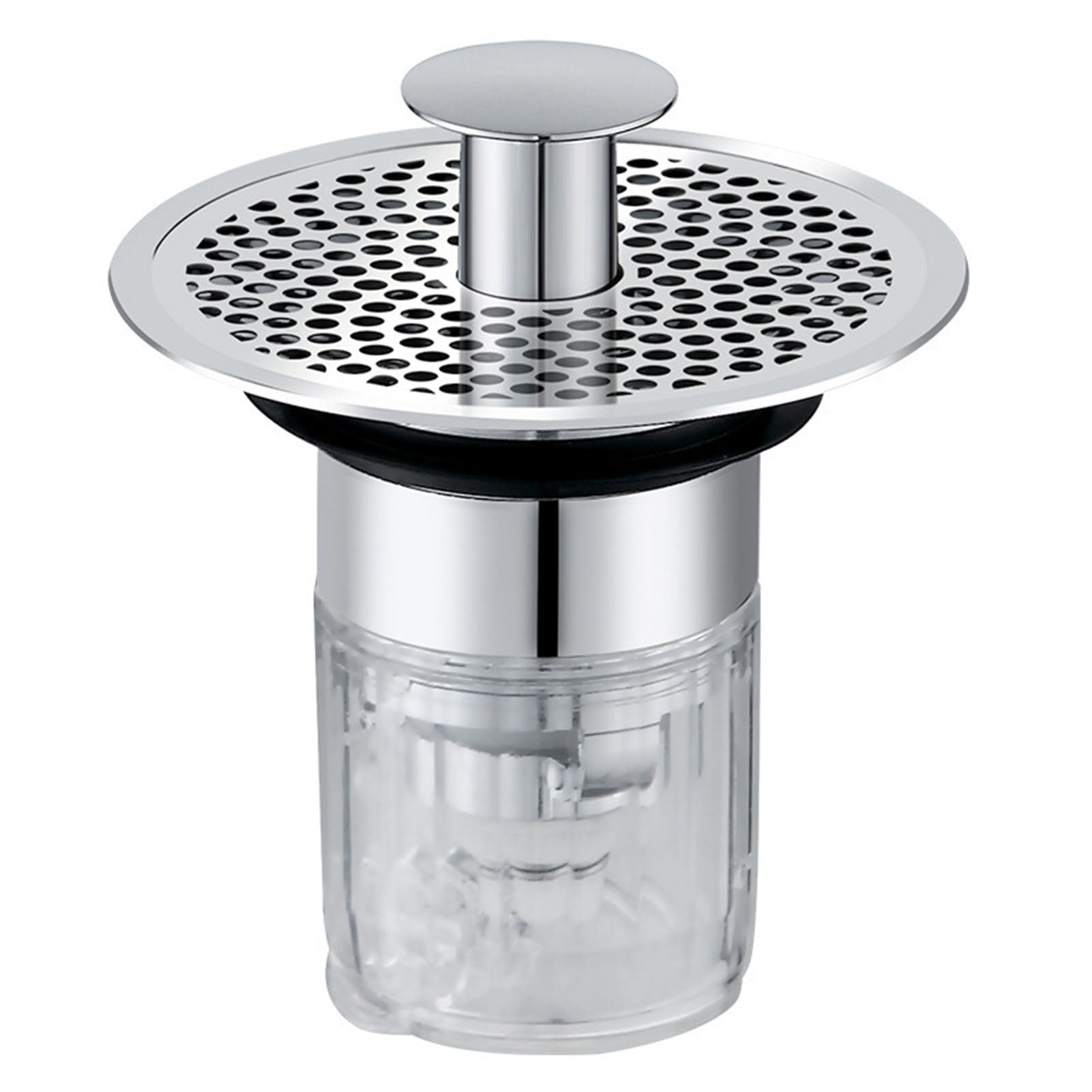 Kripyery Universal Sink Plug with Filter Plate Prevent Clogging Easy ...