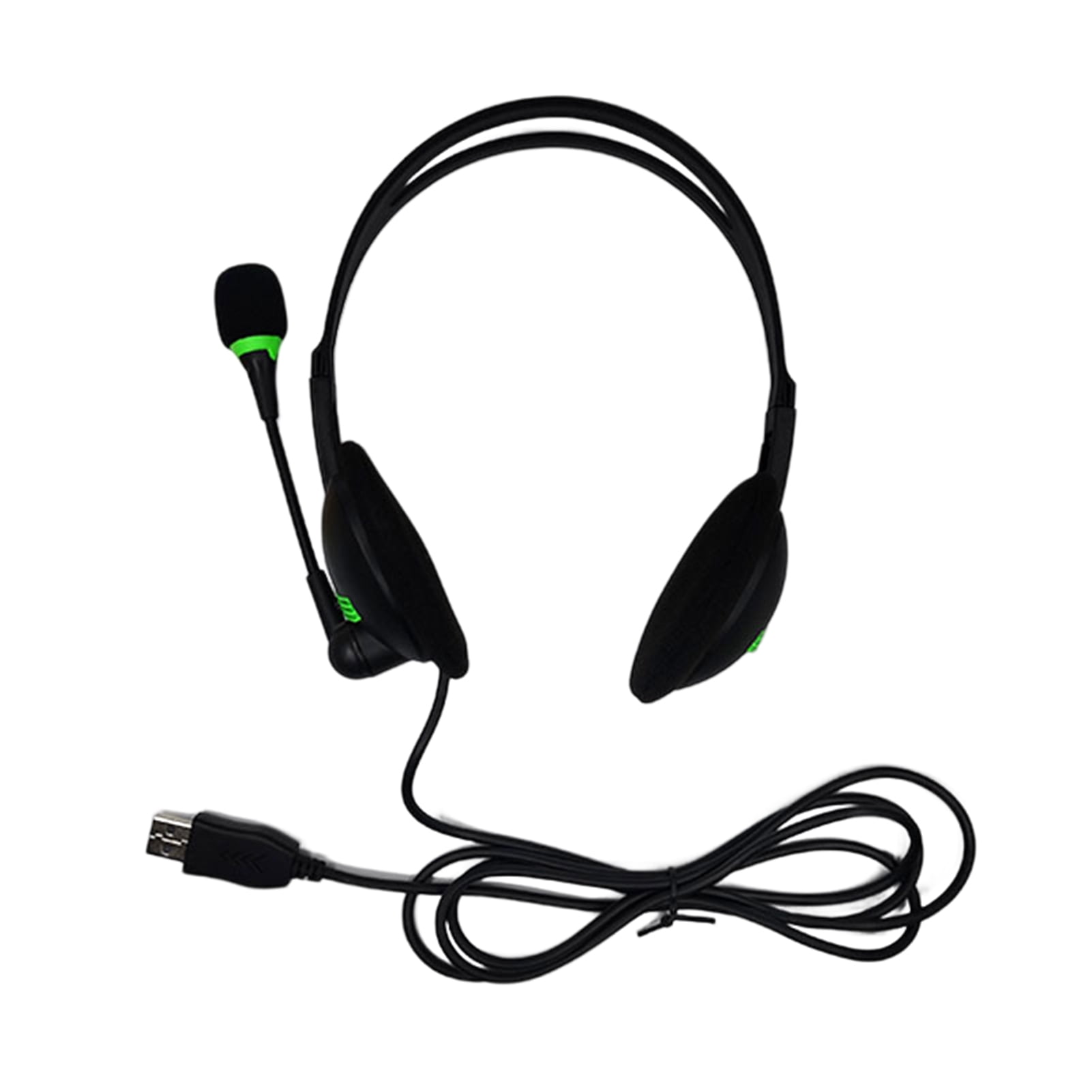 Kripyery Wired Headset USB Interface Ergonomic with Microphone Noise ...