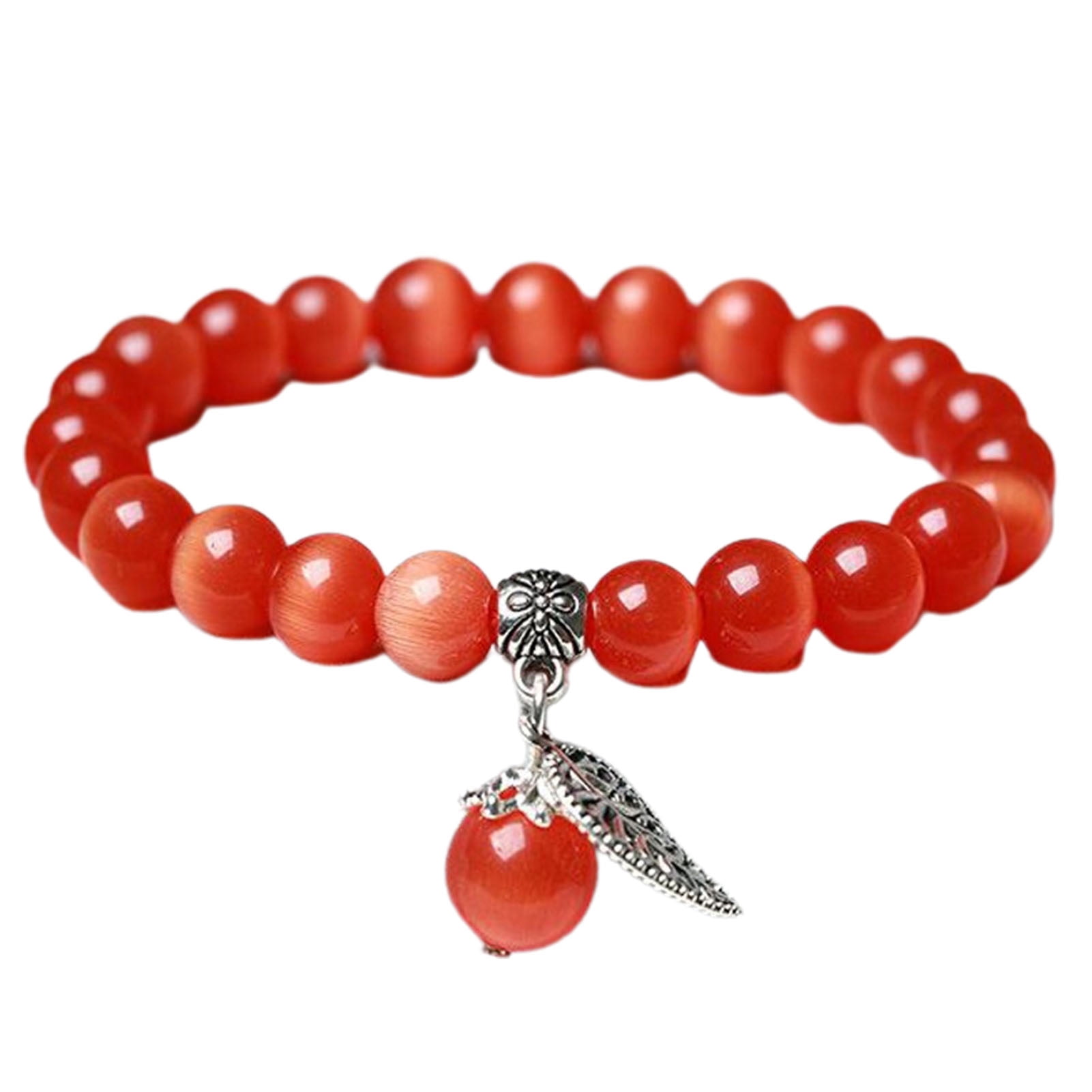 Kripyery Women Bracelet Ethnic Style Smooth Elastic Rope Handmade ...