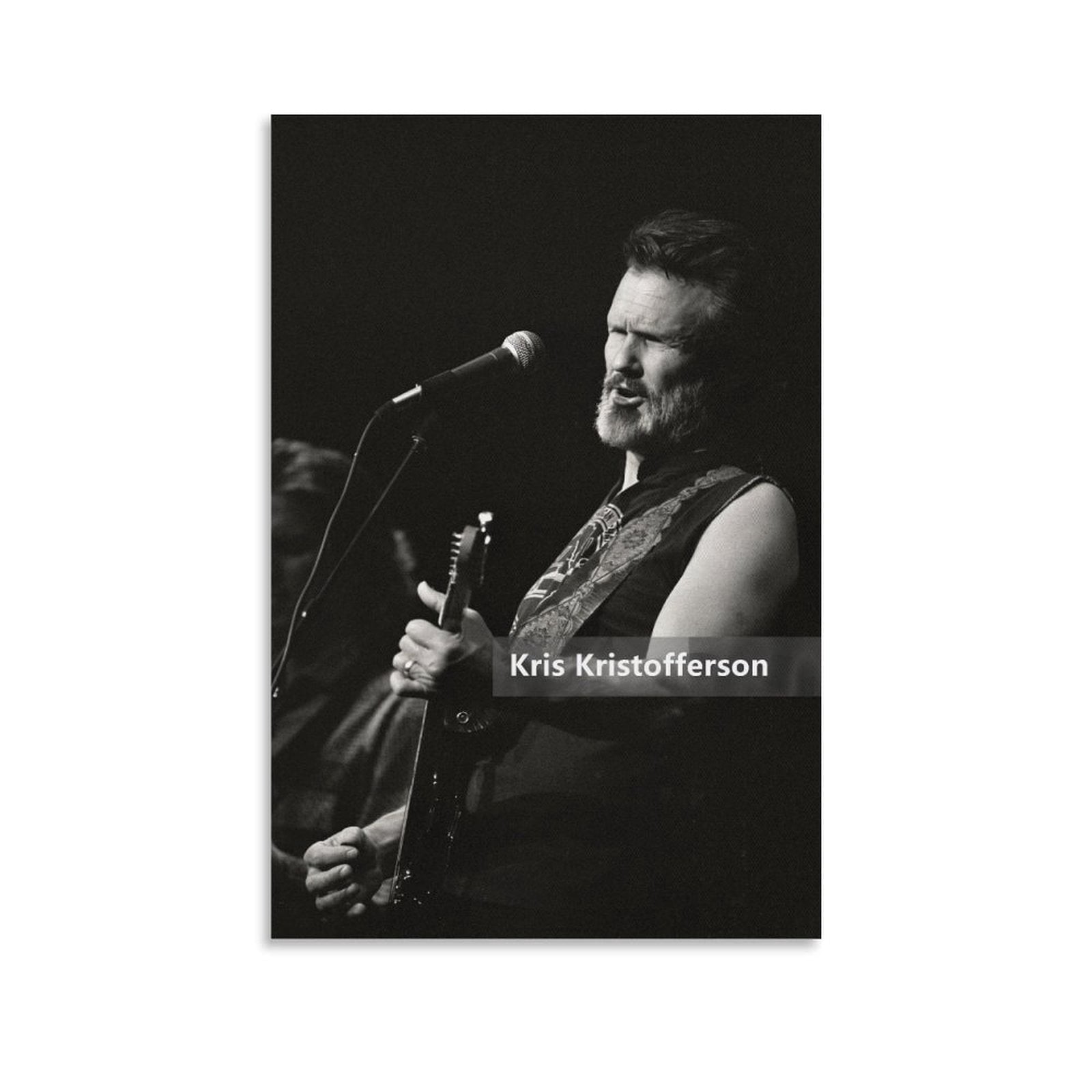 Kris Kristofferson Poster (10) Canvas Poster Wall Art Picture Prints ...