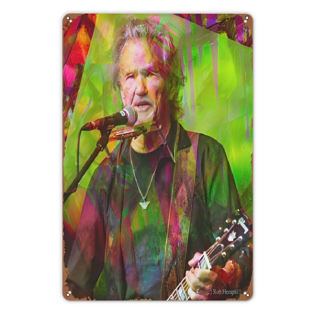 Kris Kristofferson Tin poster, ideal wall decoration for offices ...
