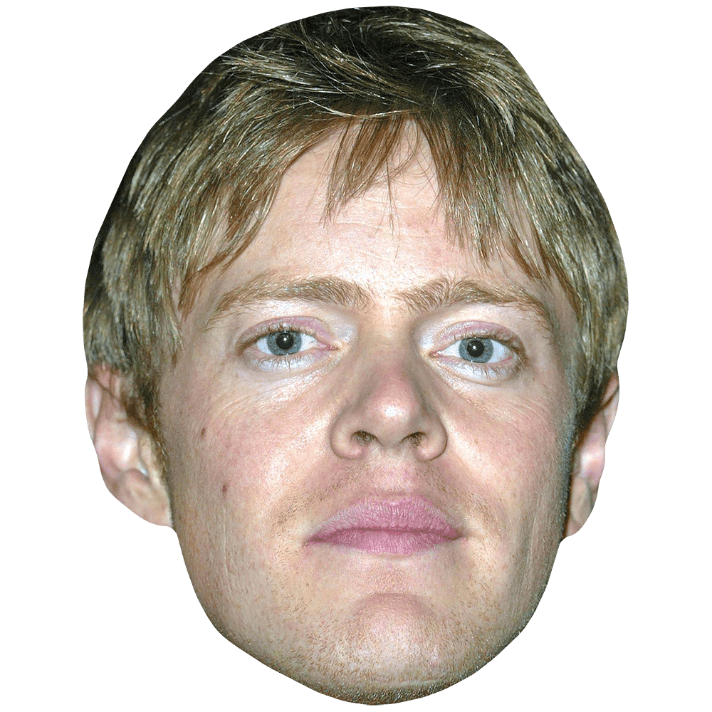 Kris Marshall (Young) Celebrity Mask, Flat Card Face, Fancy Dress Mask ...