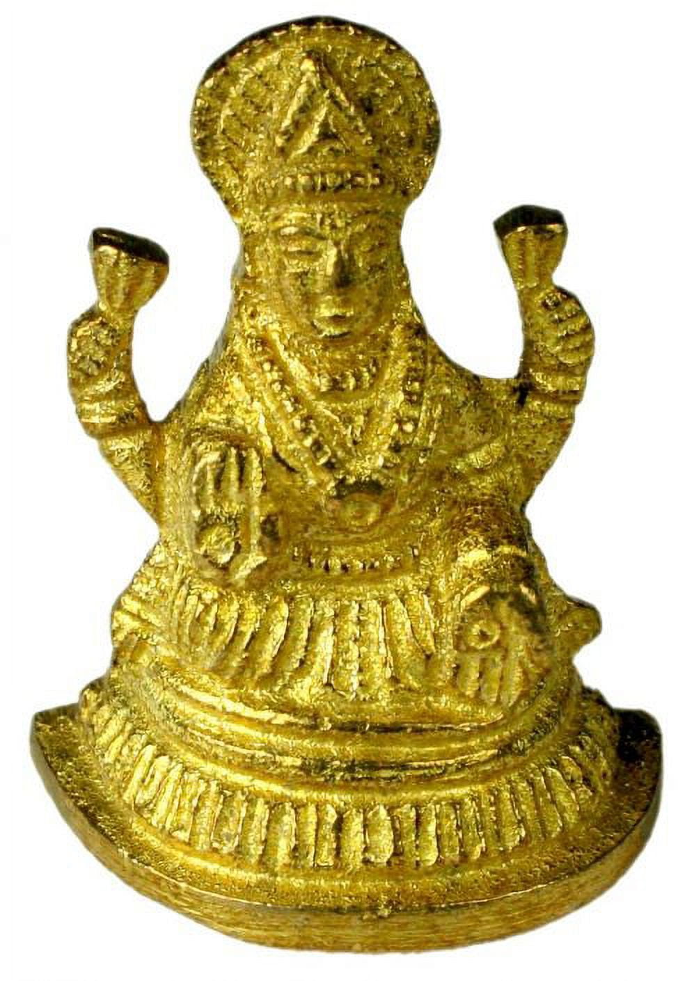 KrishnaCultute KK102 Brass Laxmi 1.6" - Walmart.com