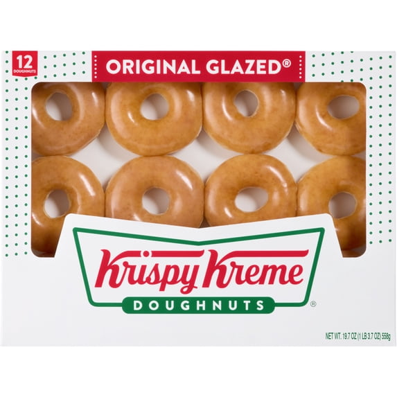 Krispy Kreme 12-Count Original Glazed Doughnuts Fresh from Local Shops ...
