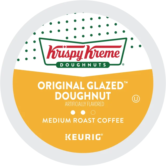 Krispy Kreme Doughnuts, Original Glazed Doughnut, Medium Roast, 24 , K ...