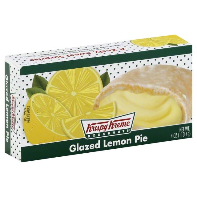 Krispy Kreme Glazed Lemon Pie - Walmart.com