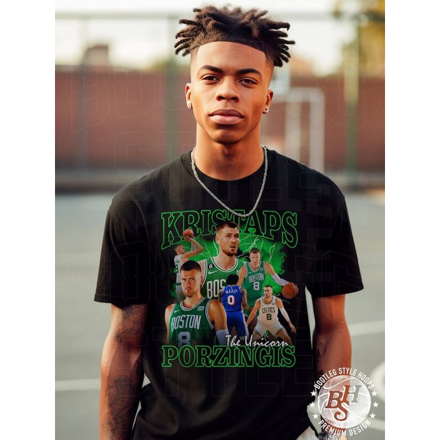 Kristaps Porzingis 90s Bootleg Style - Walmart.com