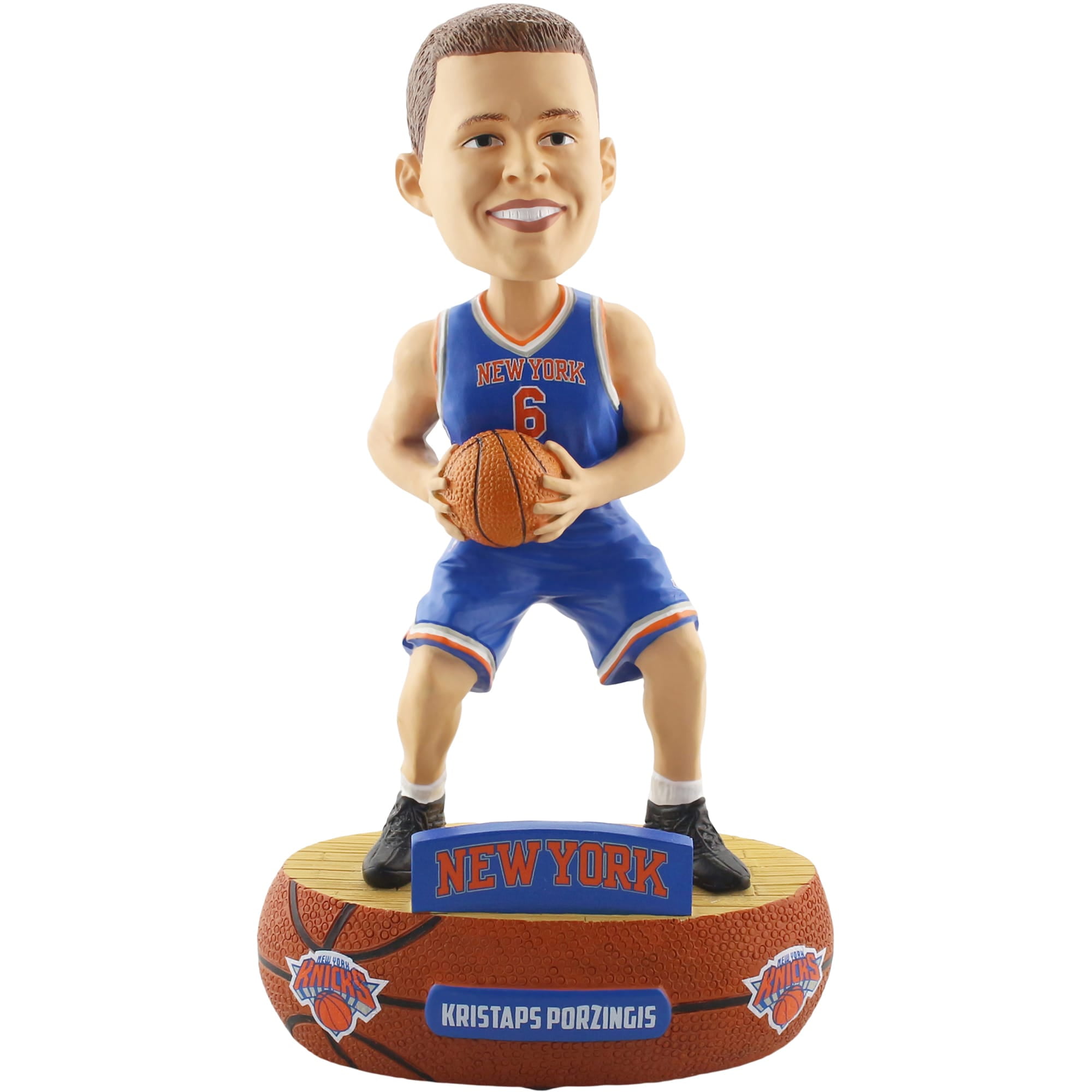 Kristaps Porzingis New York Knicks Baller Player Bobblehead - Walmart.com