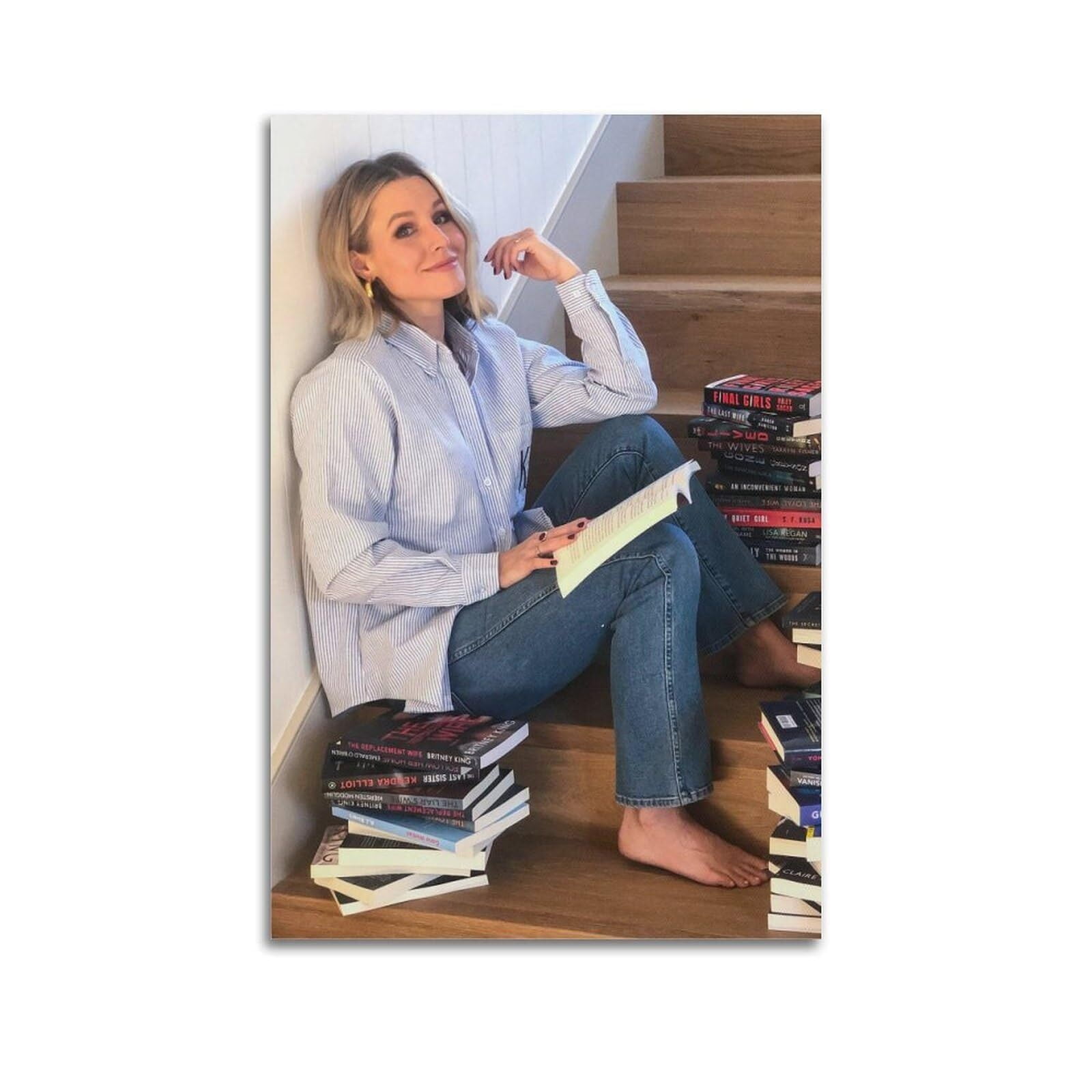 Kristen Bell Actress Poster Posters Aesthetic Canvas Posters Room ...