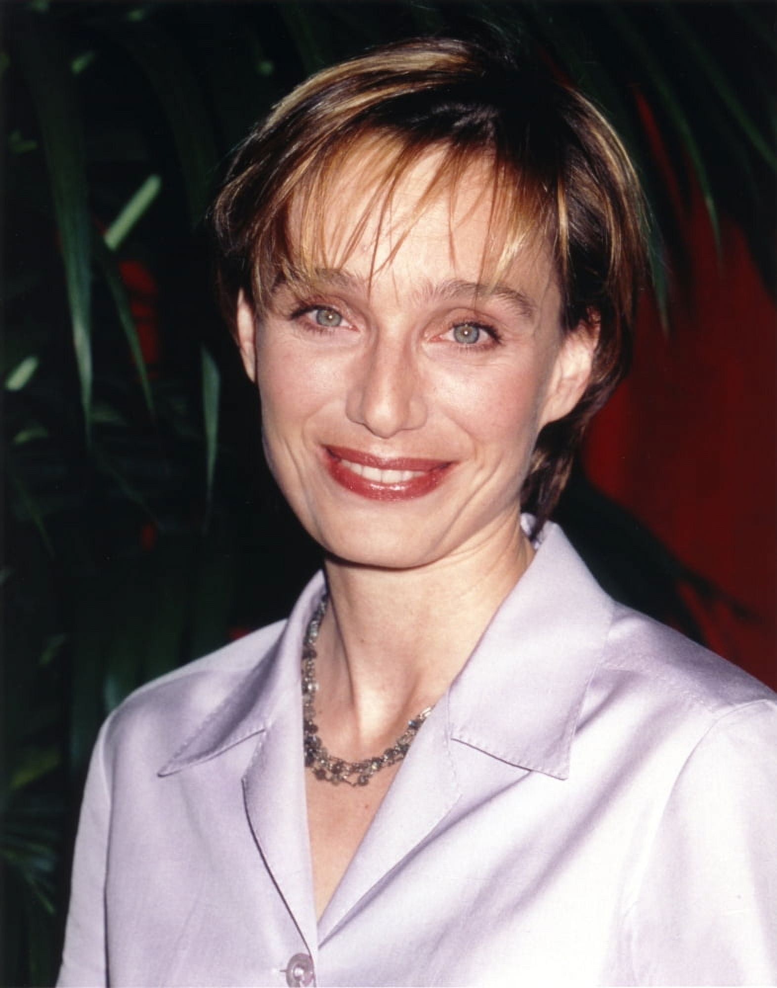 Kristen Thomas Posed in Lavender Dress Photo Print (24 x 30) - Walmart.com