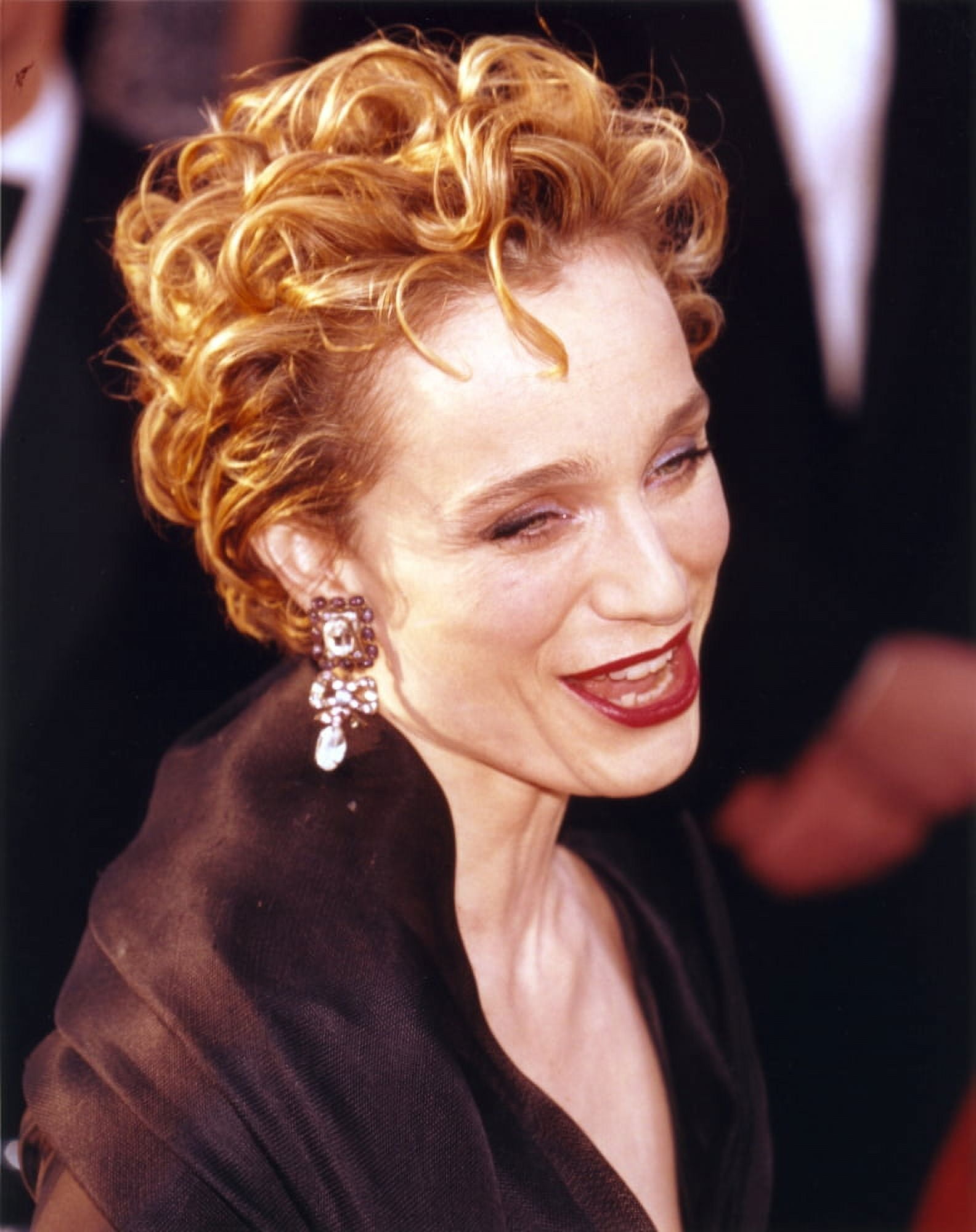 Kristen Thomas smiling in Black Dress Photo Print (8 x 10) - Walmart.com