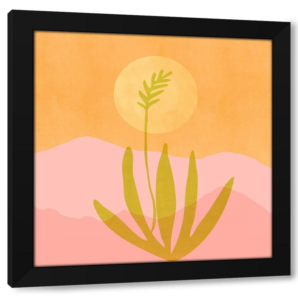 Kristian Gallagher 20x20 Black Modern Wood Framed Wall Art Titled ...