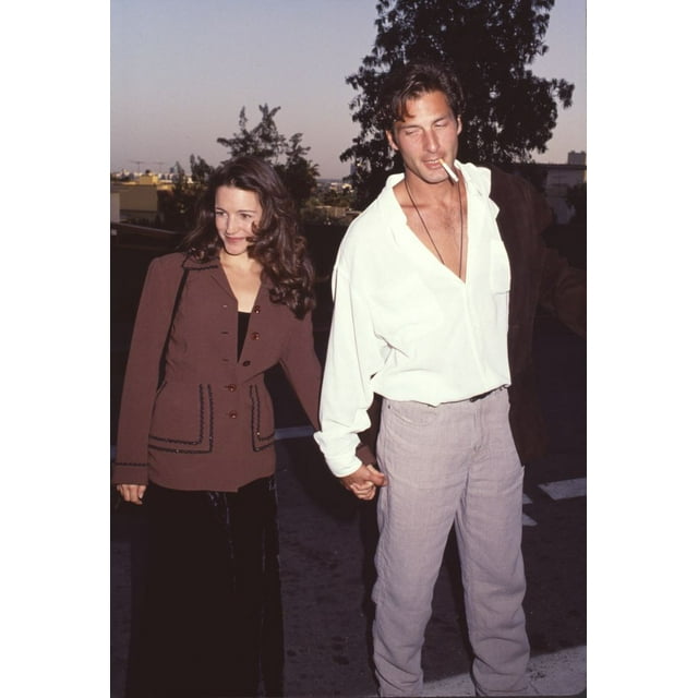 Kristin Davis And Date Melrose Place Wrap Party Photo Print 8 X 10 Item Cpa1532