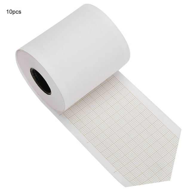Kritne 10 Rolls Thermal Paper For EKG Electrocardiograph Paper ECG ...