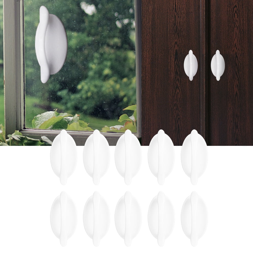 Kritne 10Pcs Self‑Stick Door Handle Simple Drawer Pulls for Home Office ...
