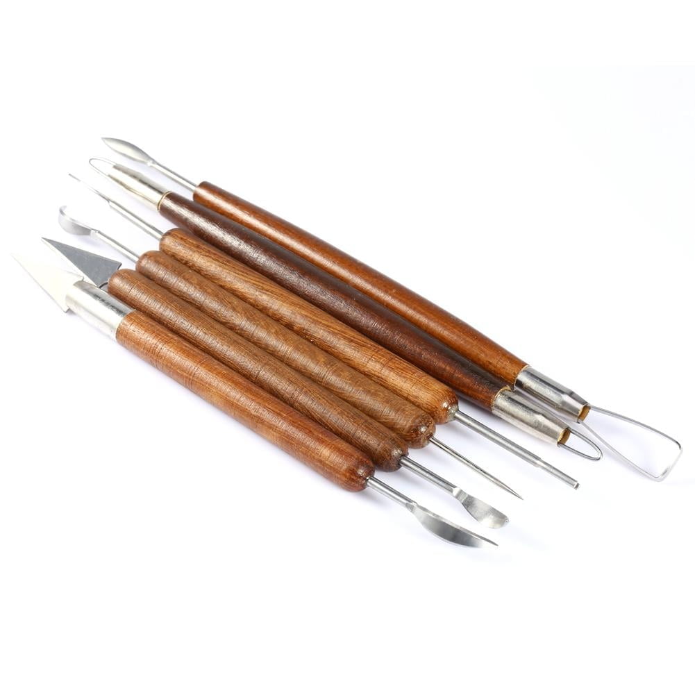 Kritne Clay Modeling, Stainless Steel, 6pcs Clay Sculpting Set Wax ...
