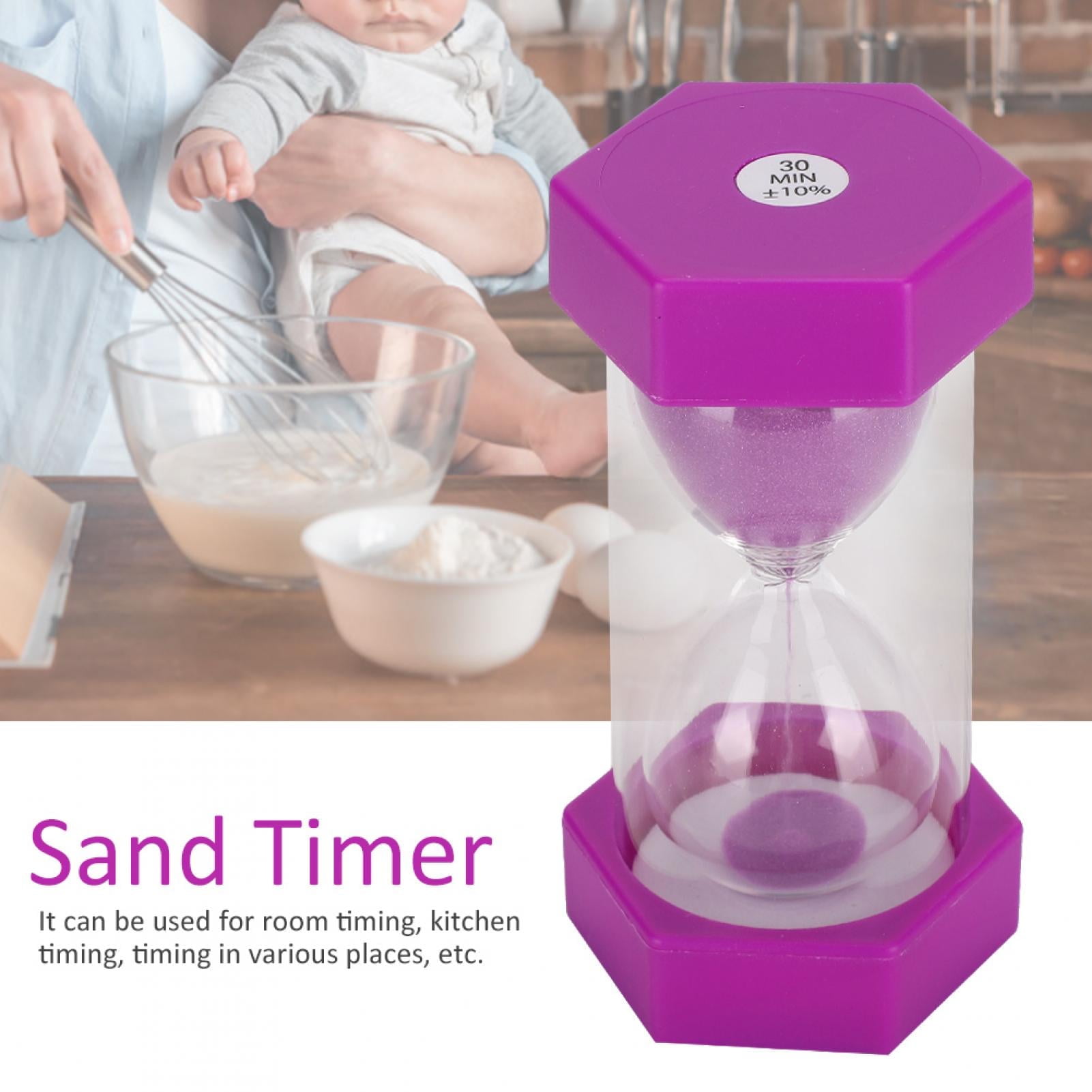 Kritne Sand Timers, 30 Minutes Hexagonal Hourglass Desk Decoration ...