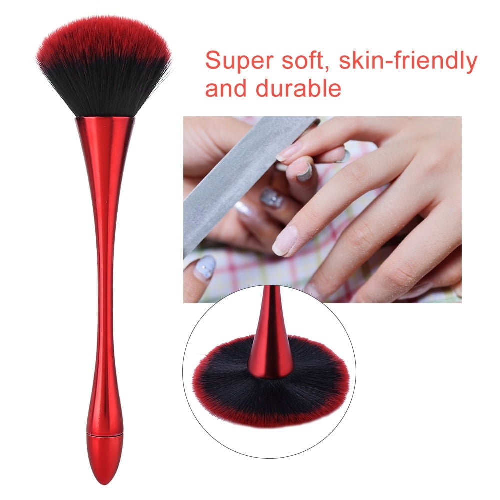 Kritne Soft Nail Dust Cleaning Brush Nail Art Powder Dust Removal ...