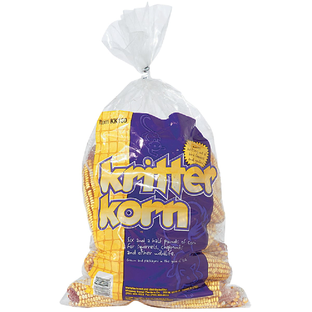 Kritter Korn 6.5 Lb. Corn On The Cob Squirrel Food KK-100 Pack of 6 ...