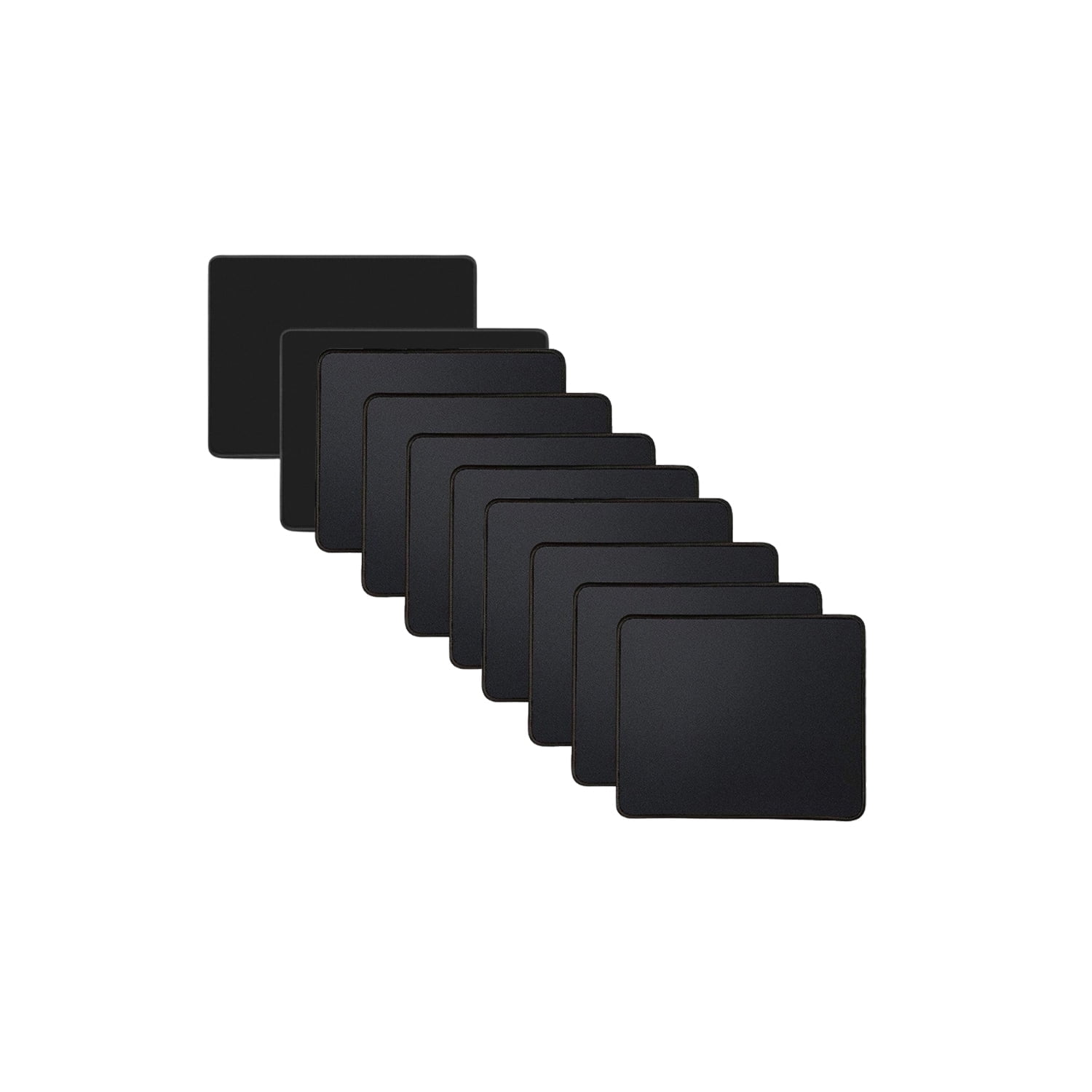 Kriture Mouse Pad 10 Pack with Stitched Edge, Non-Slip Rubber Base ...