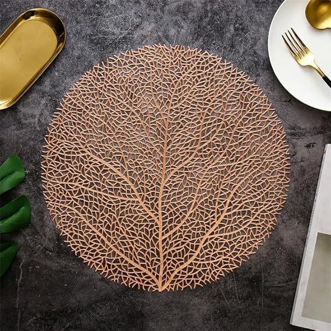 Kritvi Placemat Place Mat Table Mat Round Shape Place Mats Dressing ...
