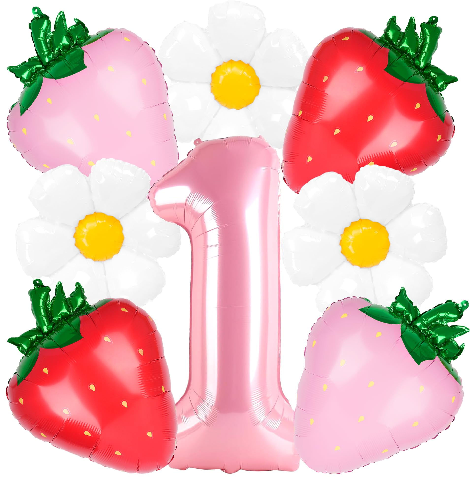 Kriyokiaa 8pcs Berry First Decor BSL1 Berry 1st Decorations for Girl ...