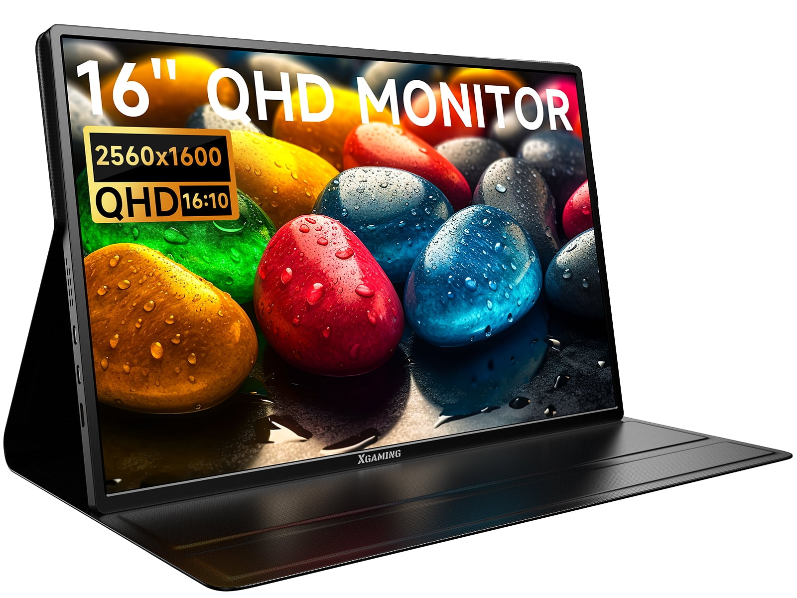 Krocisen Ultra HD 16-Inch Monitor 1200:1 Contrast Ratio 2.5K Resolution ...