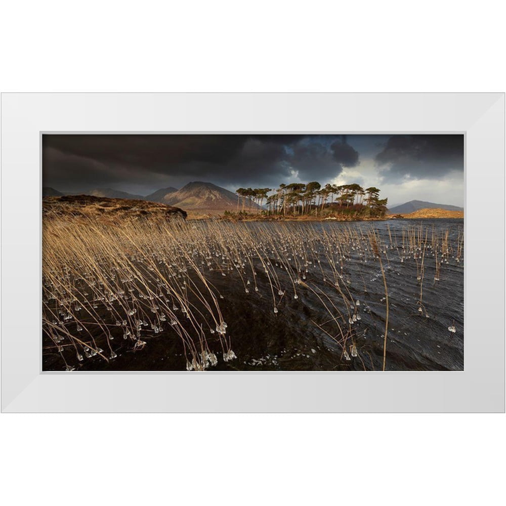 Krocka, Peter 32x20 White Modern Wood Framed Museum Art Print Titled ...