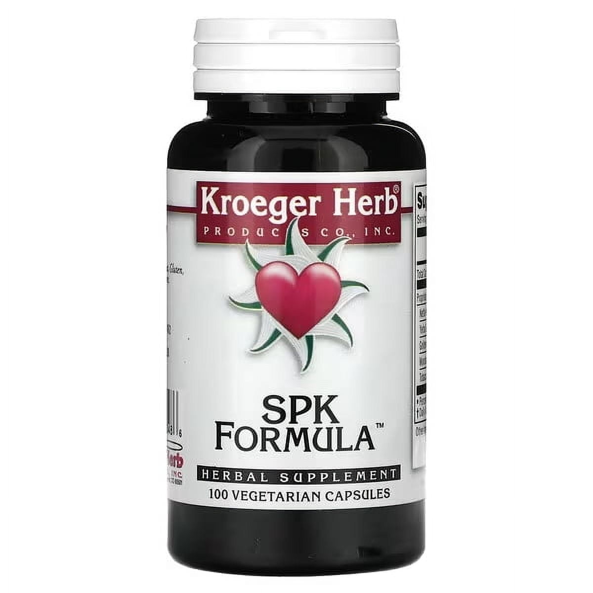Kroeger Herbs - Herbal Combinations SPK Formula - 100 Capsules ...