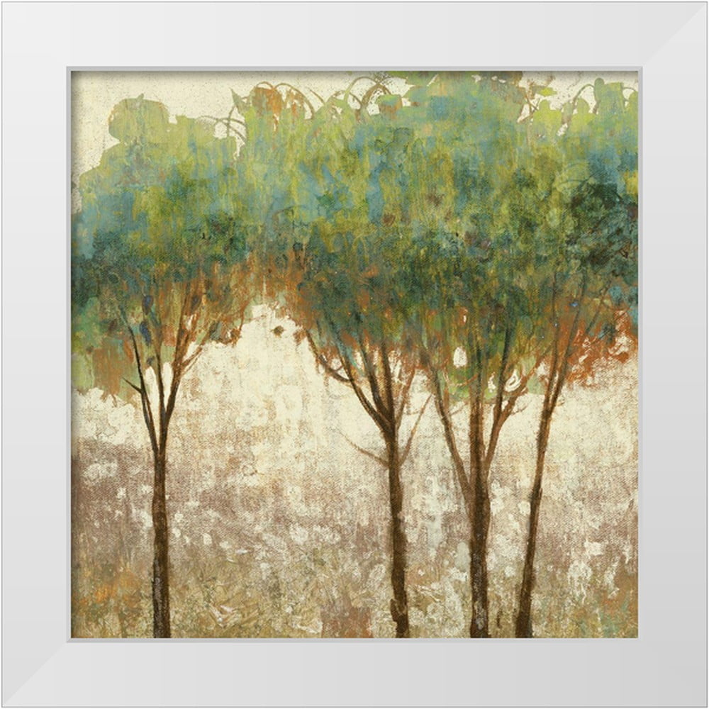 Kroeker, Wendy 12x12 White Modern Wood Framed Museum Art Print Titled ...