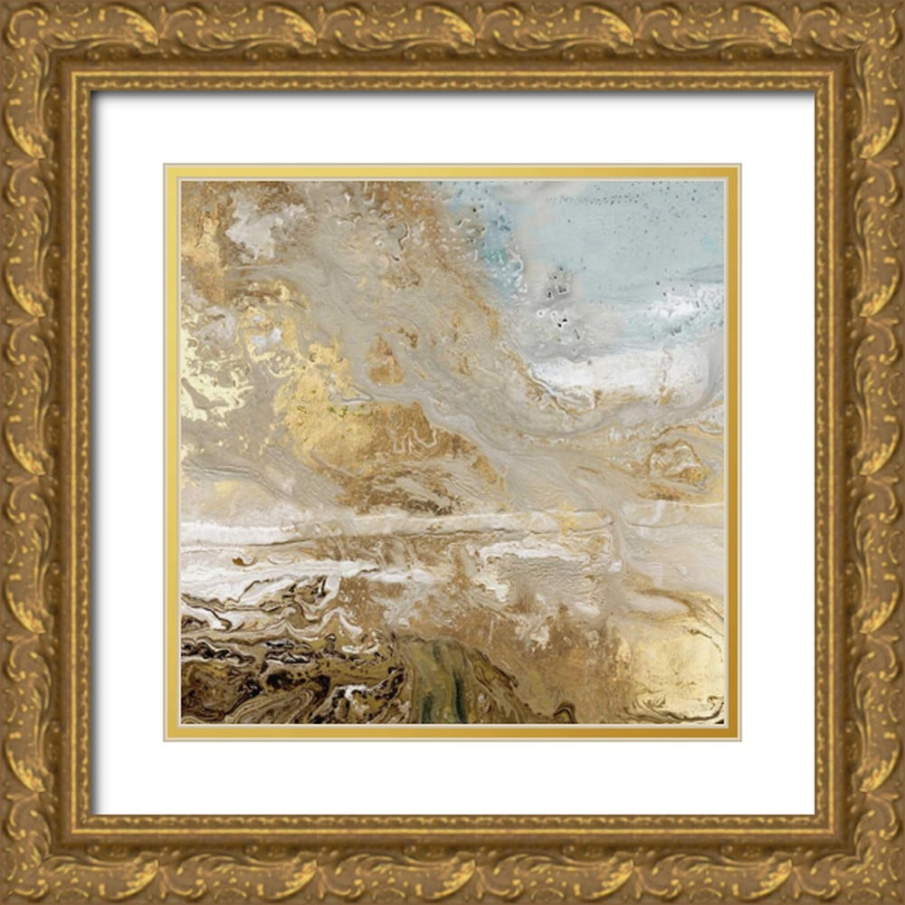 Kroeker, Wendy 26x26 Gold Ornate Wood Framed with Double Matting Museum Art Print Titled - Playa ...