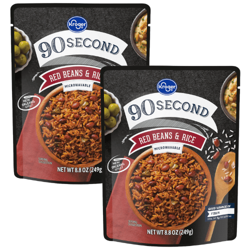 Kroger 90 Second Red Beans & Rice, 3 Pack 8.8 oz - Walmart.com