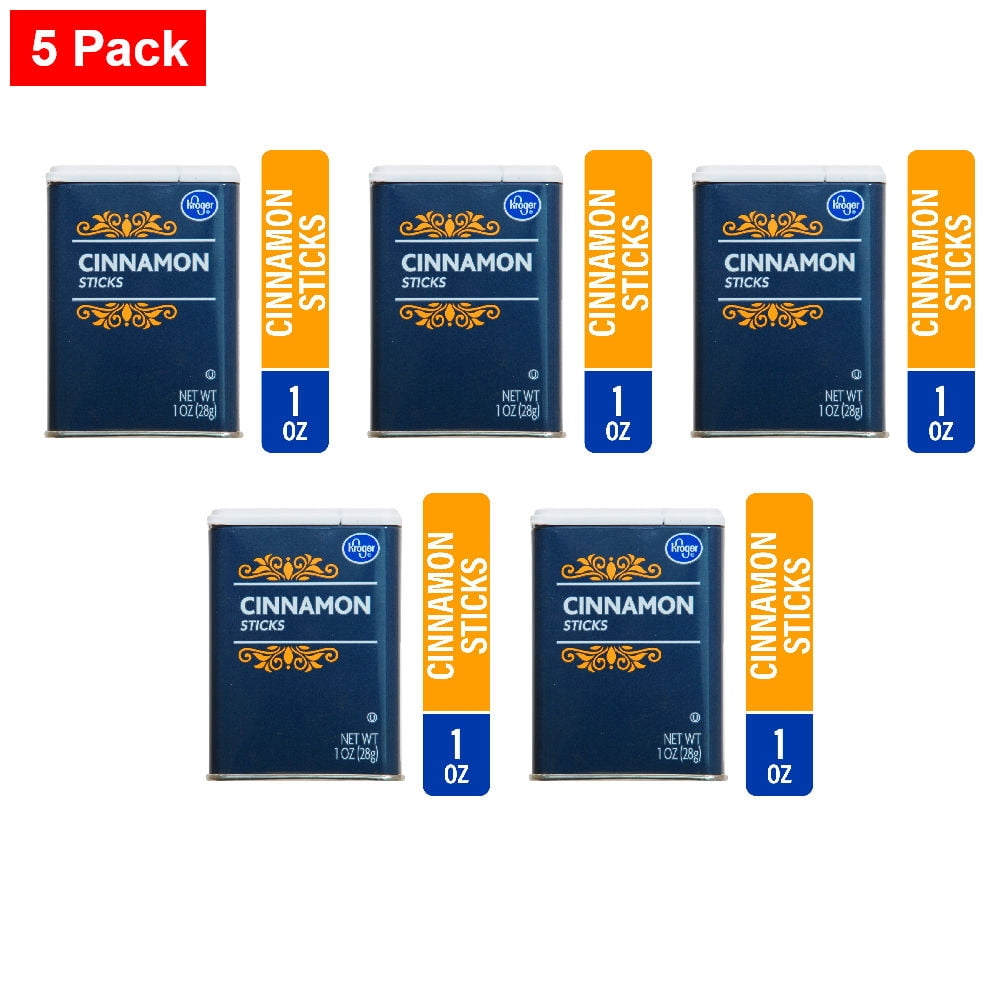 Kroger Cinnamon Sticks Container 1 oz - 5 Pack - Walmart.com