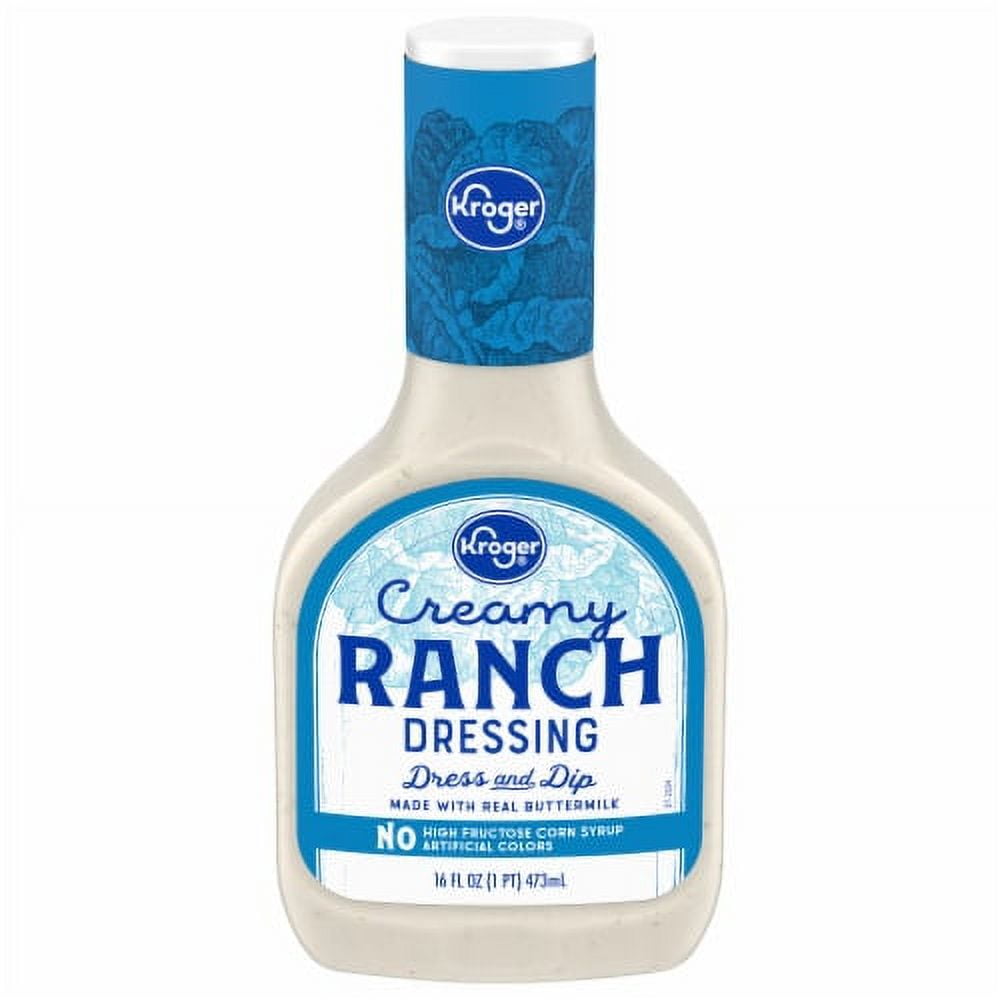 Kroger Creamy Ranch Salad Dressing 16 oz - Walmart.com