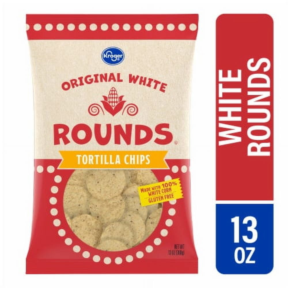 Kroger Original White Rounds Tortilla Chips 13 oz - Walmart.com