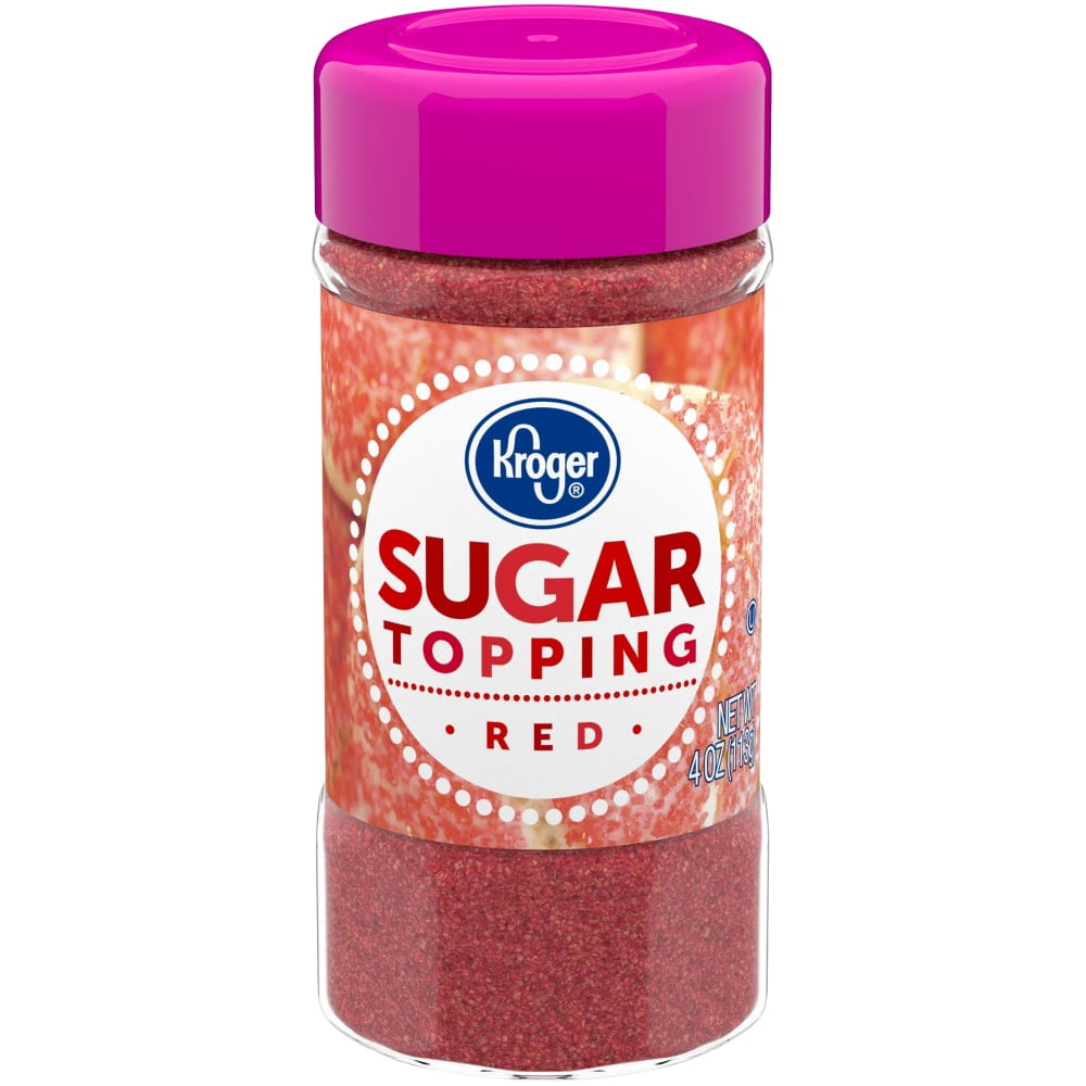 Kroger Red Sugar Topping 4 oz - Pack of 1 - Walmart.com