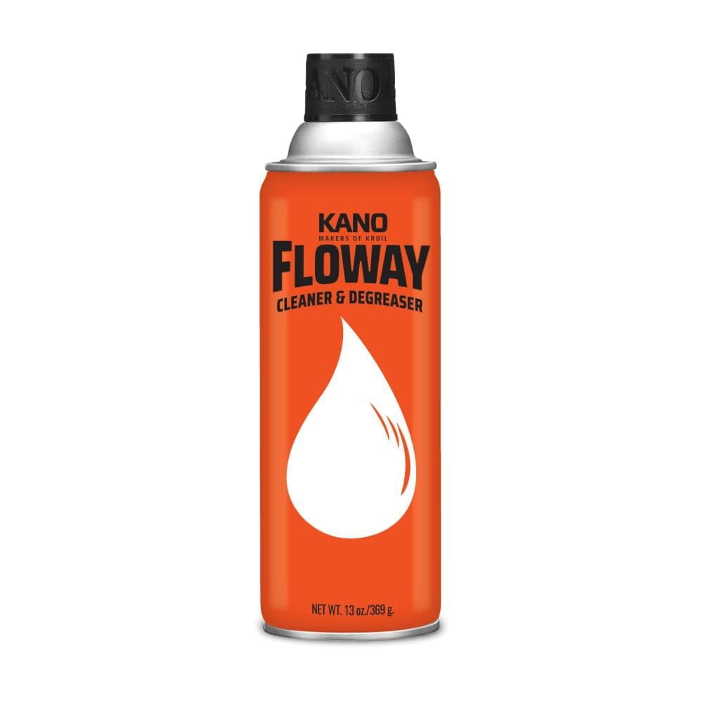 Kroil Floway Cleaner Degreaser, Aerosol 13oz, Powerful Solvent for ...
