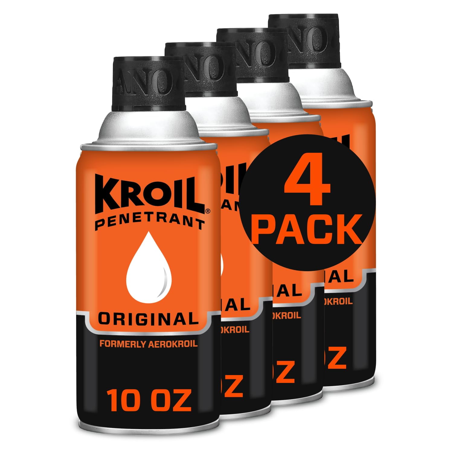Kroil Original Penetrating Oil (Aerosol Spray-10oz Can-Case of 4 ...