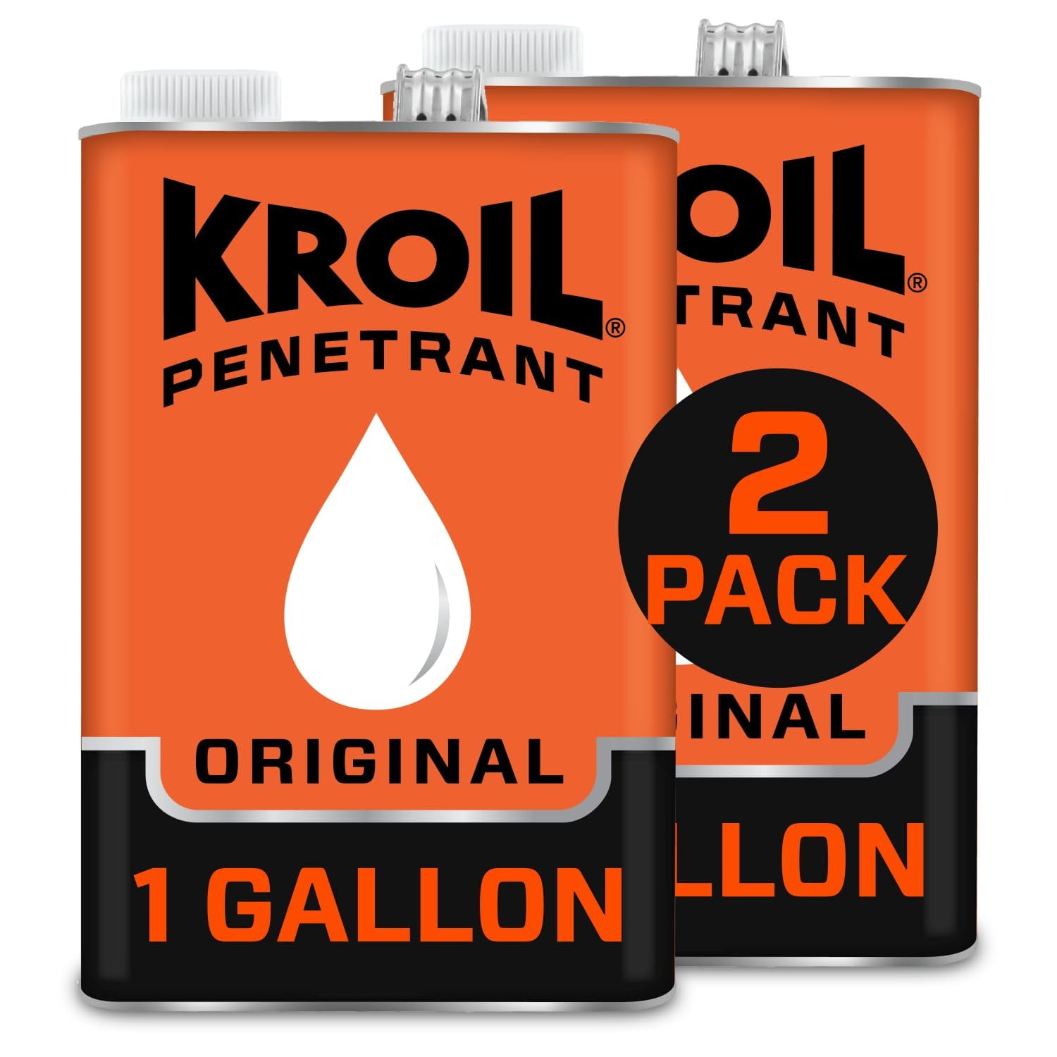 Kroil Original Penetrating Oil Liquid-1 Gallon Can-Case of 2 Penetrant ...